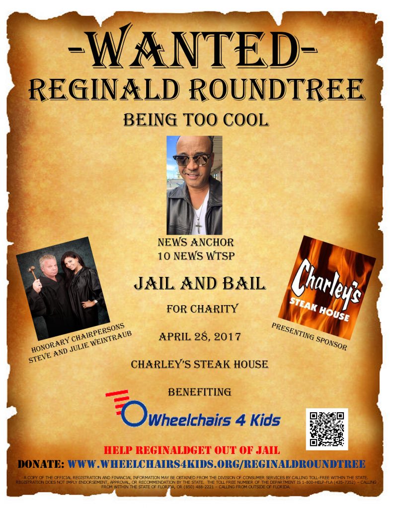 Reginald Roundtree | Wheelchairs 4 Kids