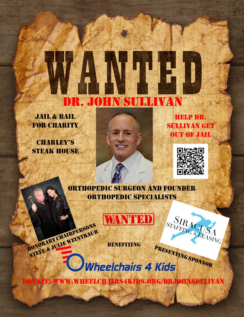 Dr. John Sullivan | Wheelchairs 4 Kids